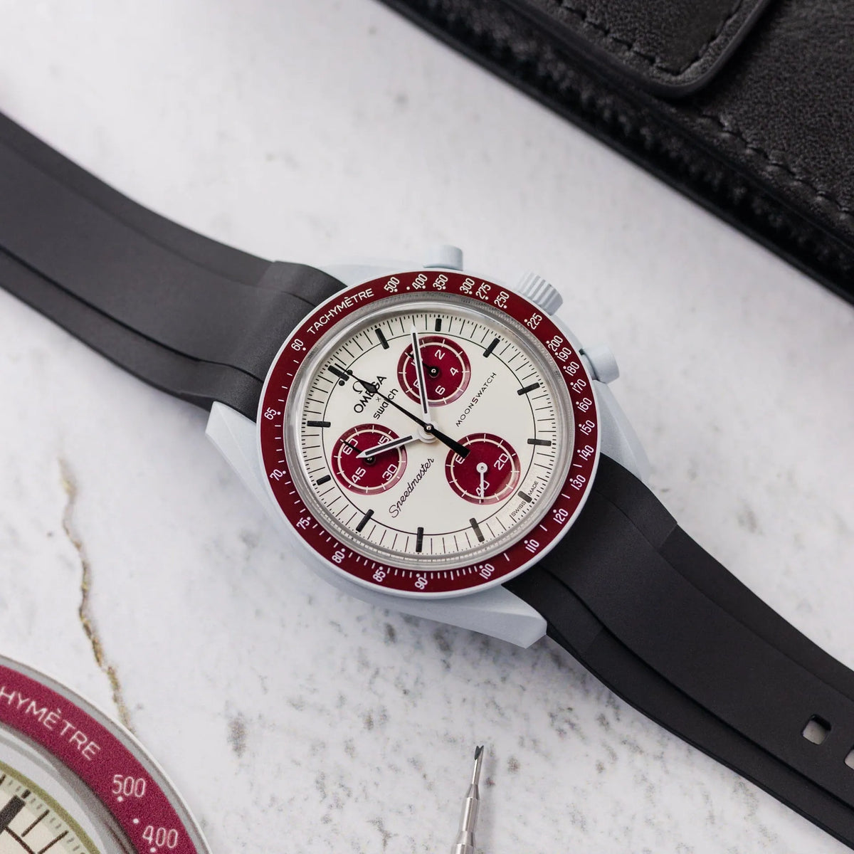 Rubber Strap for OMEGA® x Swatch MoonSwatch "Pluto" - ZEALANDE