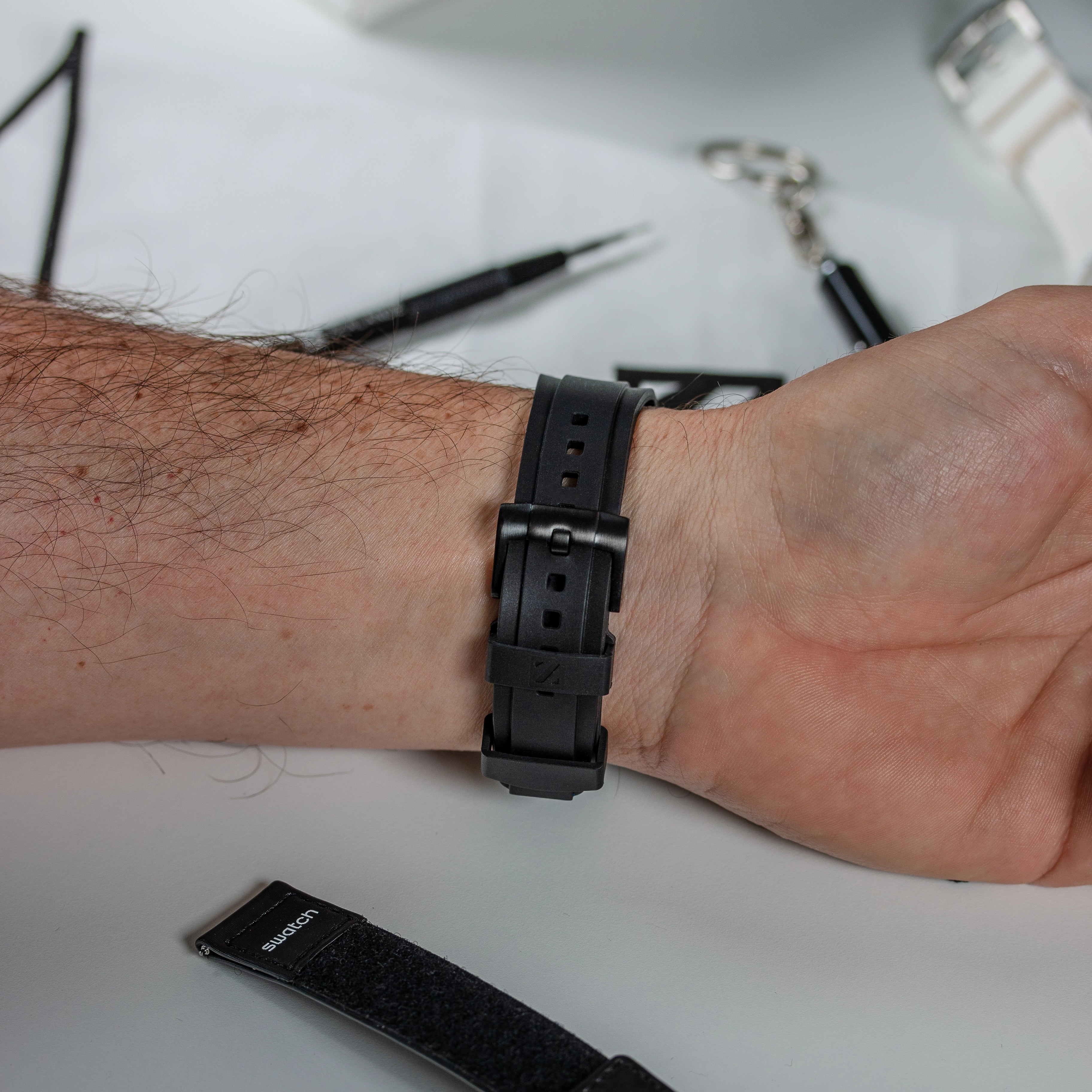 Rubber Strap for OMEGA® x Swatch Bioceramic MoonSwatch "Moonphase ...