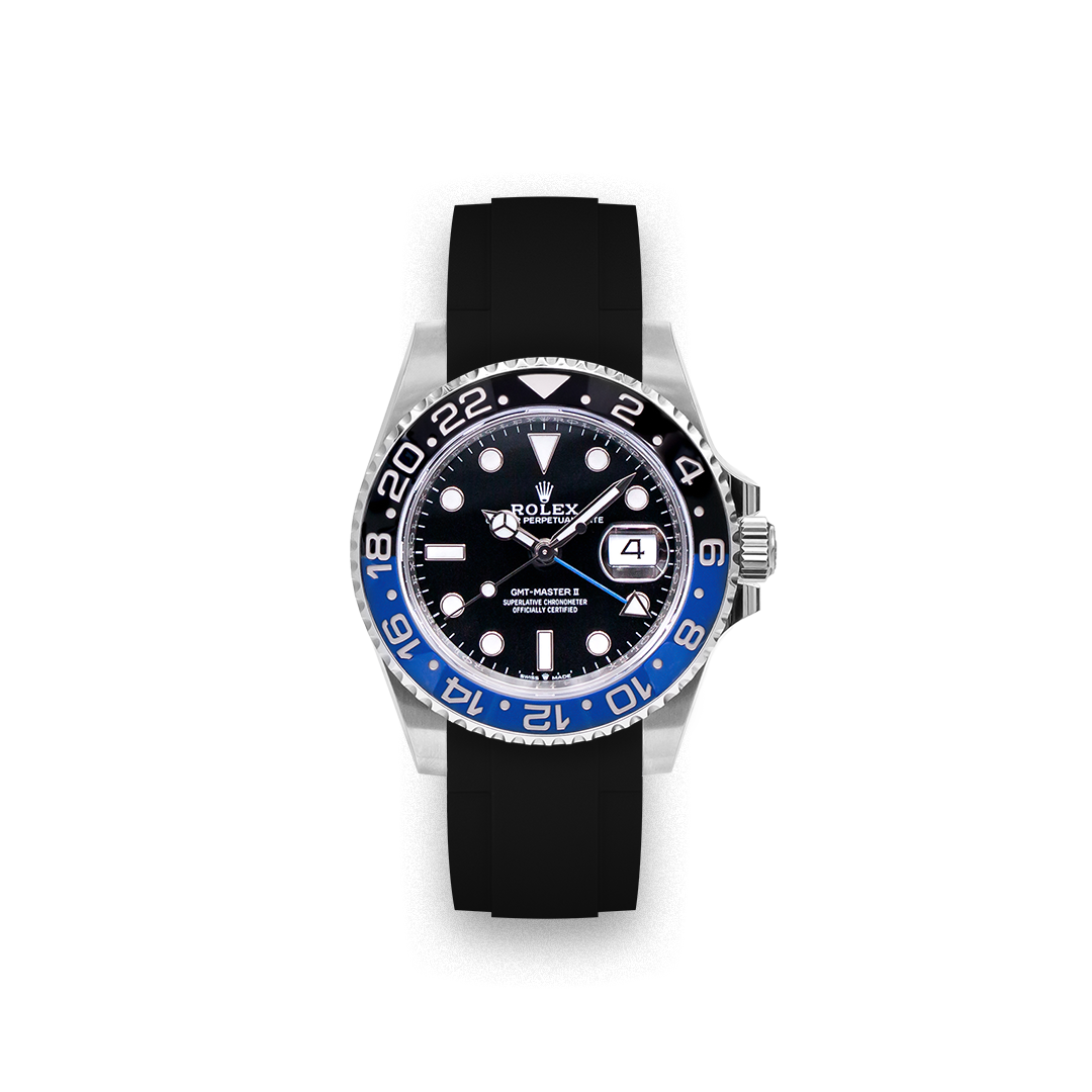 Rubber Strap for Rolex GMT 126710 BLNR (6 digits) - ZEALANDE